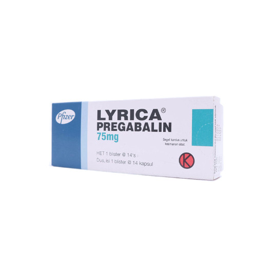 Lyrica Kapsul 75 mg - Kegunaan, Efek Samping, Dosis dan Aturan Pakai ...
