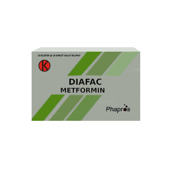 Diafac 500 mg 10 Tablet - Kegunaan, Efek Samping, Dosis dan Aturan ...