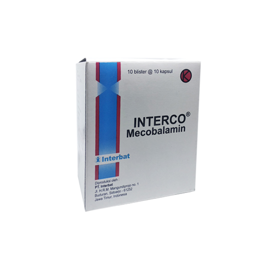 Interco 500 mcg 10 Kapsul - Kegunaan, Efek Samping, Dosis dan Aturan ...