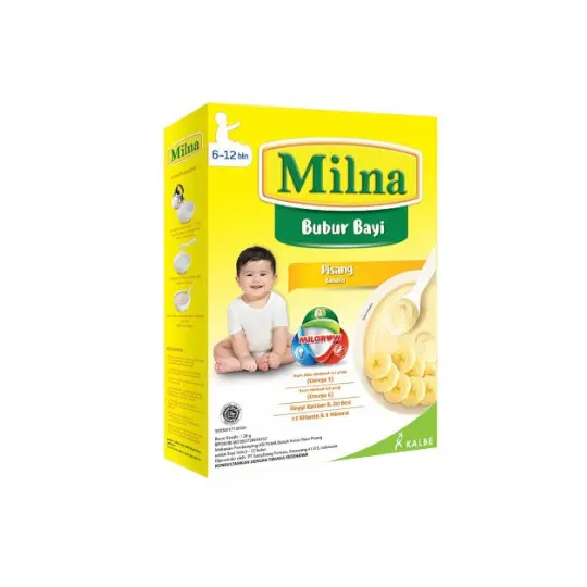 MILNA 6-12 BUBUR PISANG 120 G - Kegunaan, Efek Samping, Dosis dan ...
