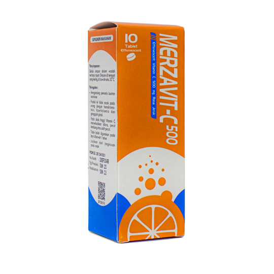 Merzavit-C 500 10 Tablet - Kegunaan, Efek Samping, Dosis dan Aturan ...