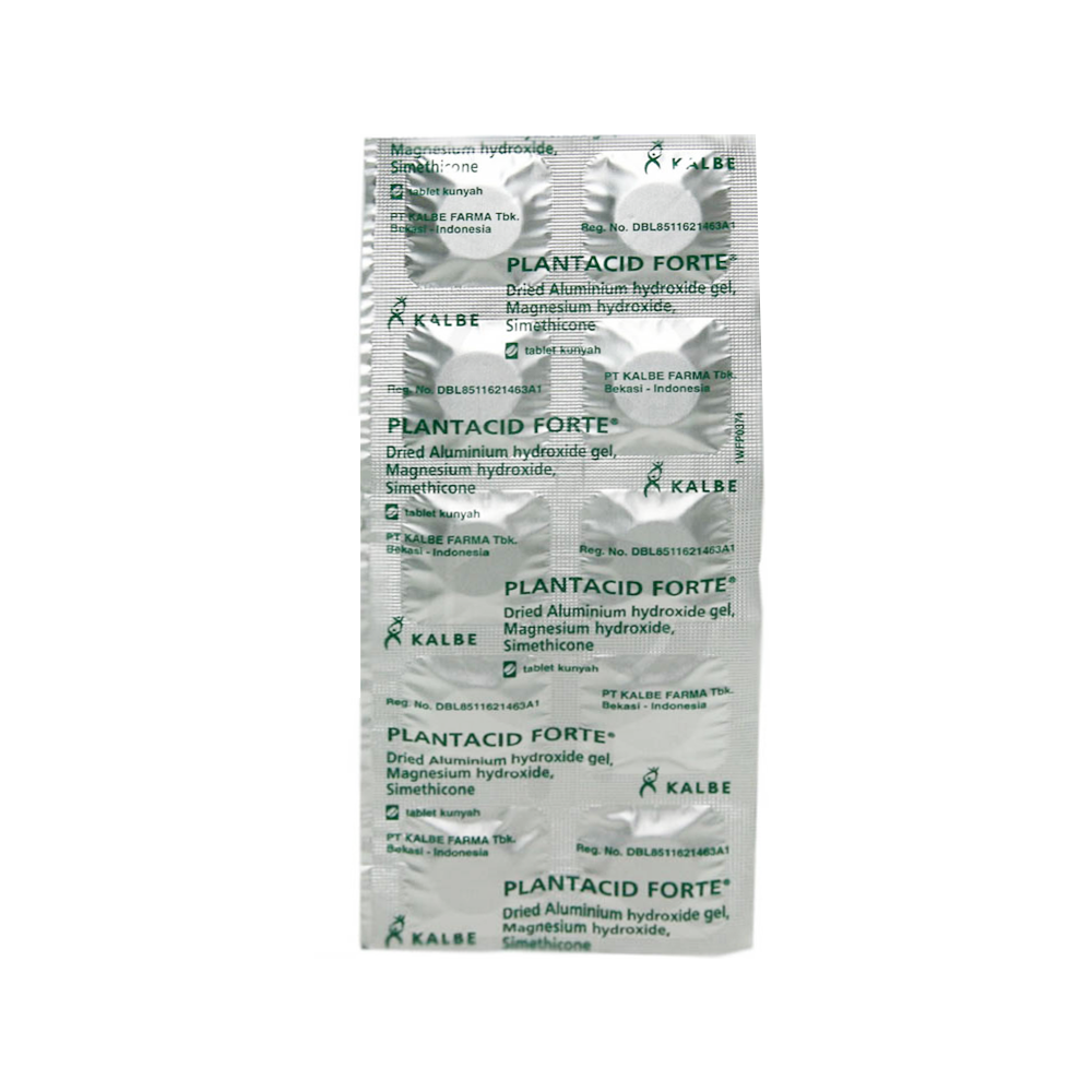 Plantacid Forte 10 Tablet - Kegunaan, Efek Samping, Dosis dan Aturan ...