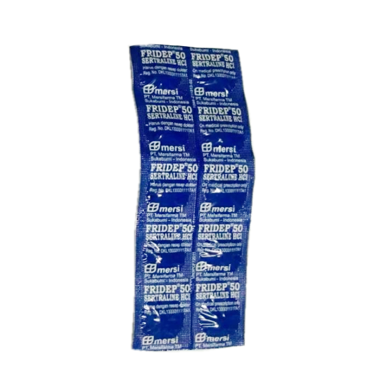 Fridep 50 mg 10 Tablet - Kegunaan, Efek Samping, Dosis dan Aturan Pakai ...