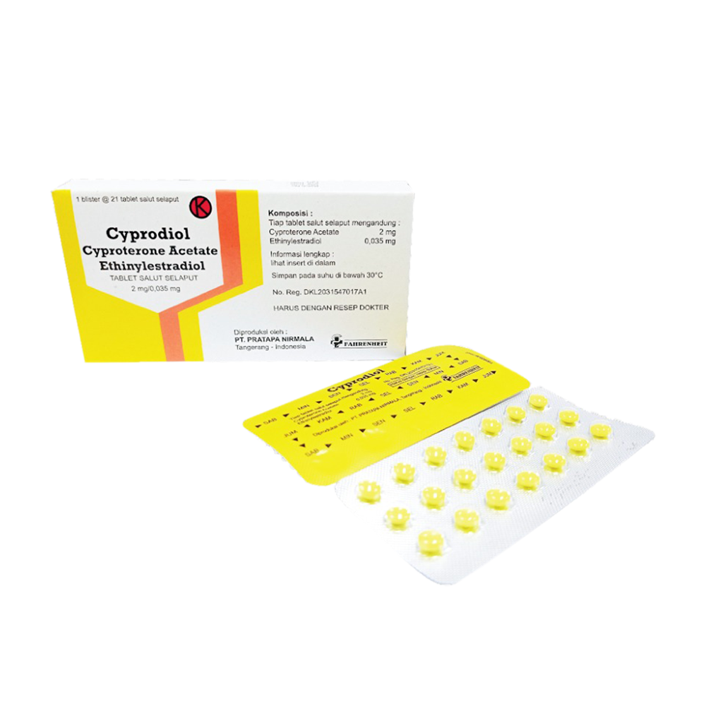 Cyprodiol 21 Tablet - Kegunaan, Efek Samping, Dosis dan Aturan Pakai ...