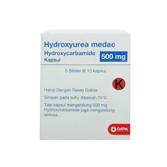 Hydroxyurea Medac 500 mg 10 Kapsul - Kegunaan, Efek Samping, Dosis dan ...