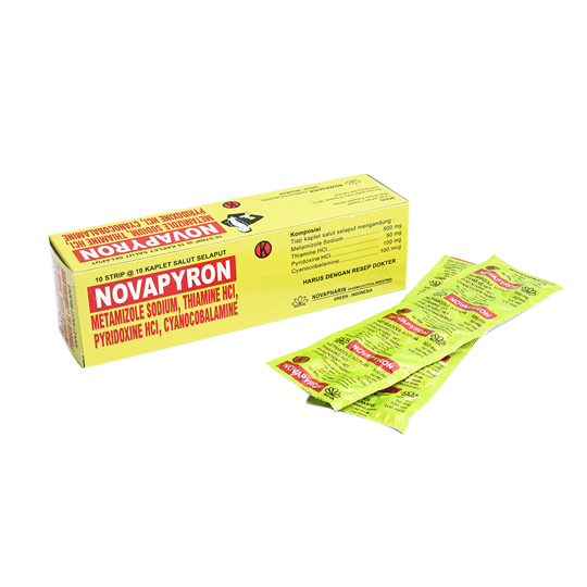 Novapyron 10 Kaplet - Kegunaan, Efek Samping, Dosis dan Aturan Pakai ...