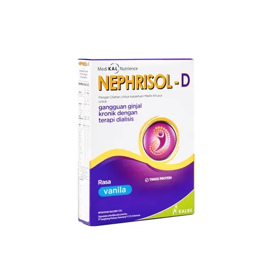 Nephrisol-D Rasa Vanilla - Kegunaan, Efek Samping, Dosis dan Aturan ...
