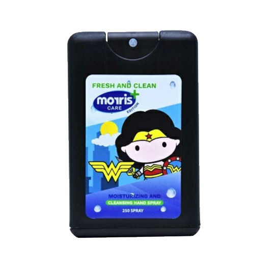 Morris Care Moisturizing & Cleansing Hand Spray Wonder Woman 18 ml ...