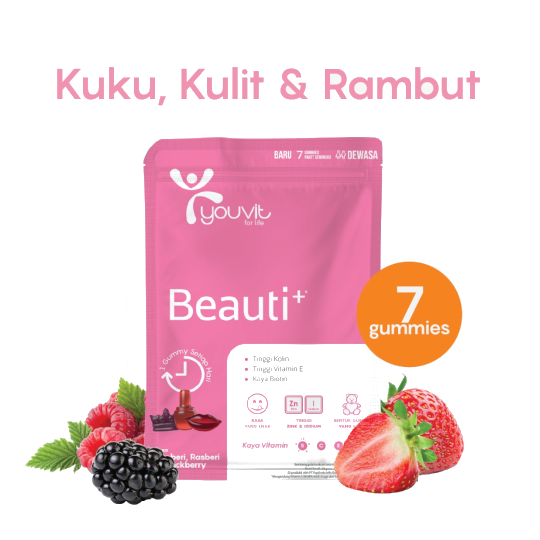 Youvit Beauti Plus Gummy 28 g - Kegunaan, Efek Samping, Dosis dan ...