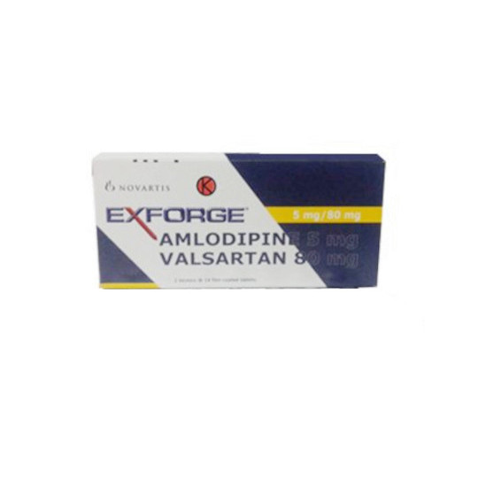 Exforge 5 mg/80 mg 2 Strip (14 Tablet/Strip) - Obat Rutin - Kegunaan ...