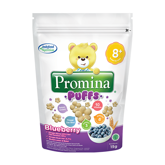 Promina Puffs Blueberry 15 g - Kegunaan, Efek Samping, Dosis dan Aturan ...