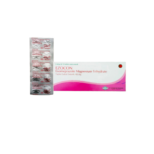 Ezocon 40 mg 10 Tablet - Kegunaan, Efek Samping, Dosis dan Aturan Pakai - Halodoc