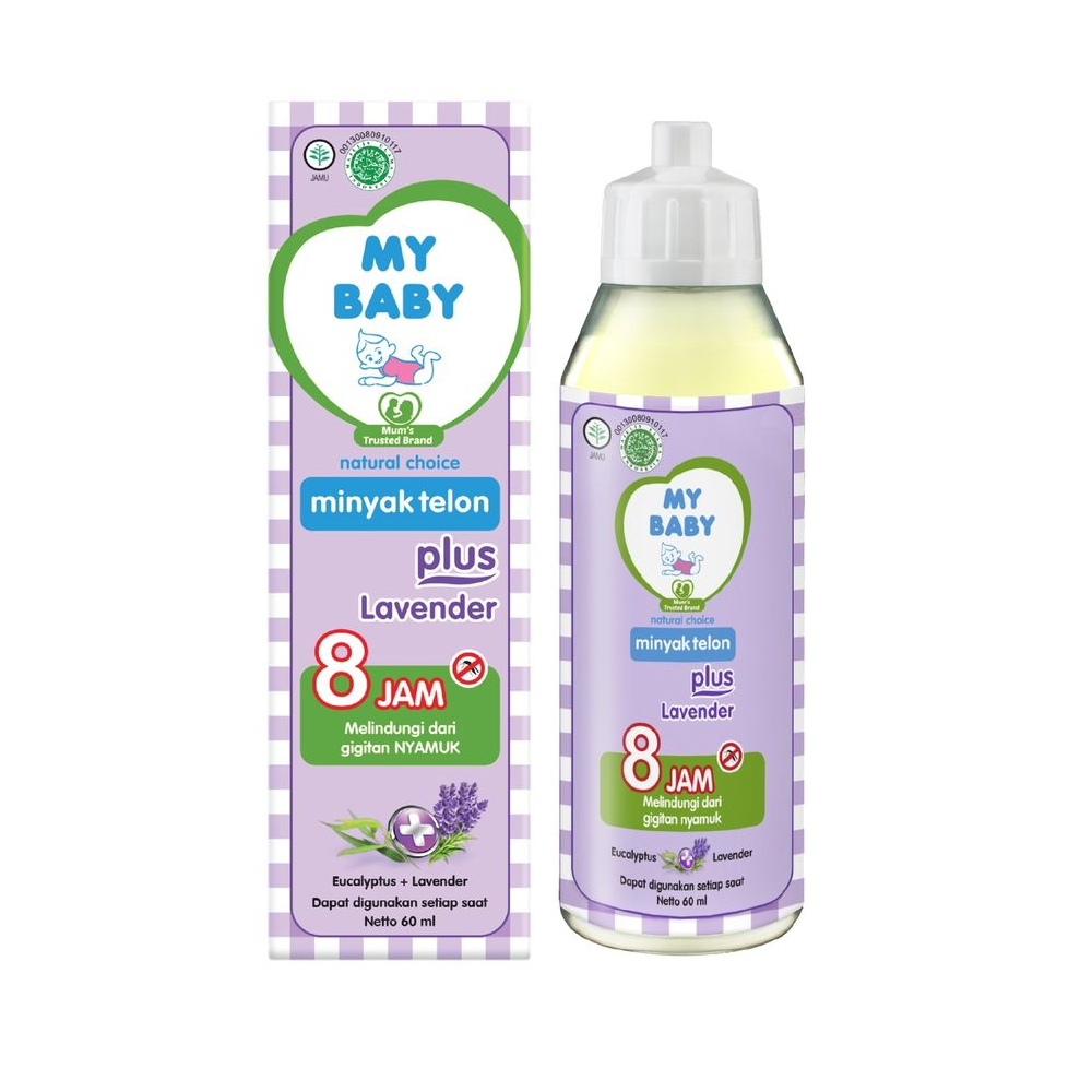 My Baby Minyak Telon Plus Lavender 60 ml - Kegunaan, Efek Samping, Dosis dan Aturan Pakai - Halodoc