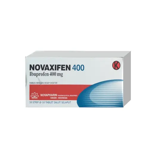 Novaxifen 400 mg 10 Tablet - Kegunaan, Efek Samping, Dosis dan Aturan Pakai - Halodoc
