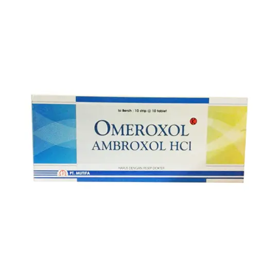 OMEROXOL 30 MG 10 TABLET - Kegunaan, Efek Samping, Dosis dan Aturan ...
