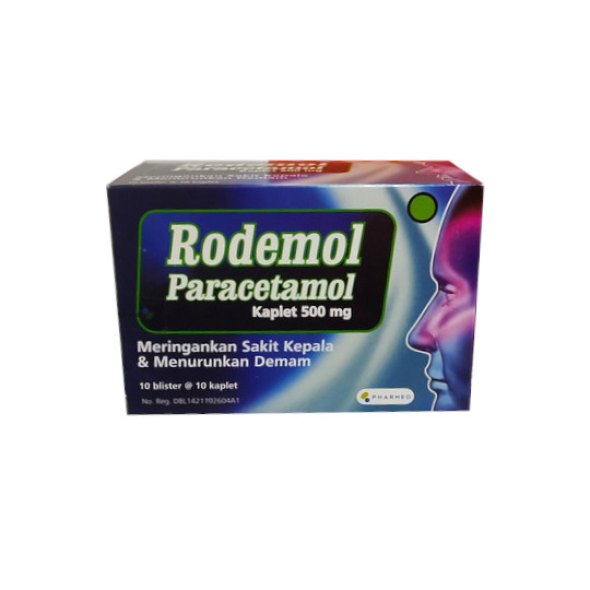 Rodemol 500 mg 10 Kaplet - Kegunaan, Efek Samping, Dosis dan Aturan ...