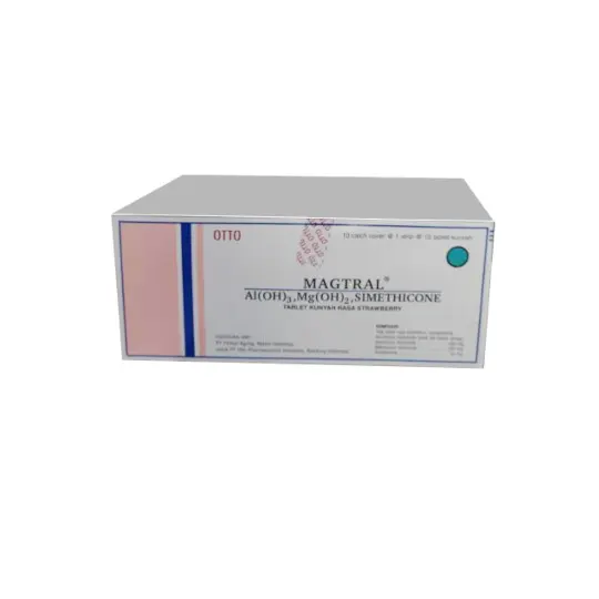 Magtral - Strawberry 10 Tablet - Kegunaan, Efek Samping, Dosis dan ...