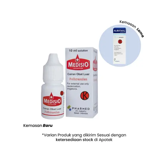 MEDISIO CONCENTRATE 10ML - Kegunaan, Efek Samping, Dosis dan Aturan ...