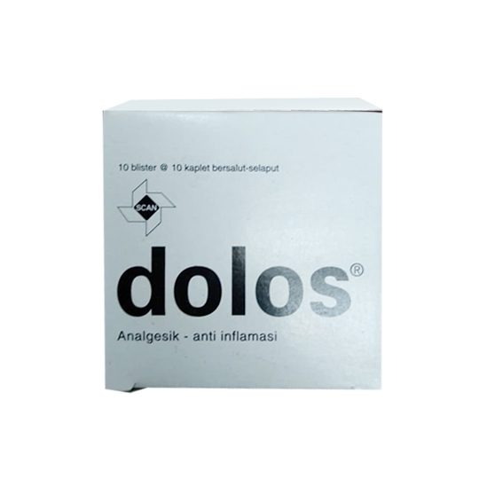 Dolos Kaplet 500 mg 10 Kaplet - Kegunaan, Efek Samping, Dosis dan ...