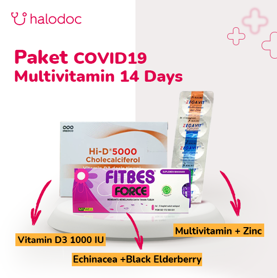 COVID19 Multivitamin for 14 Days (EXIMBANK) - Kegunaan, Efek Samping ...