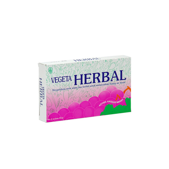 Vegeta Herbal 6 Sachet - Kegunaan, Efek Samping, Dosis dan Aturan Pakai ...