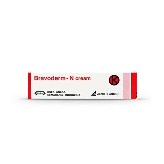 Bravoderm-N Cream 5 g - Kegunaan, Efek Samping, Dosis dan Aturan Pakai ...