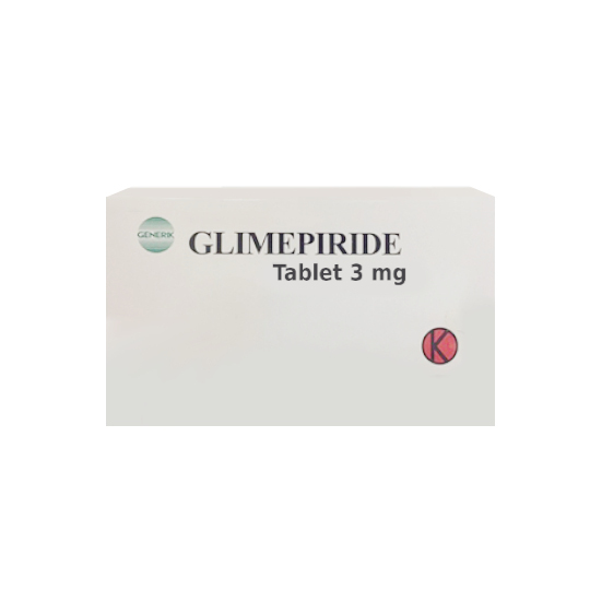 GLIMEPIRIDE 3 MG 10 TABLET - Kegunaan, Efek Samping, Dosis dan Aturan ...