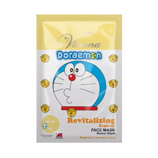 Vienna Doraemon Revitalizing Essence Face Mask - Kegunaan, Efek Samping ...
