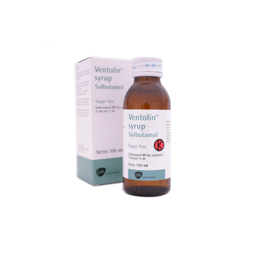 Ventolin Sirup 100 ml 2 Botol - Obat Rutin - Kegunaan, Efek Samping ...