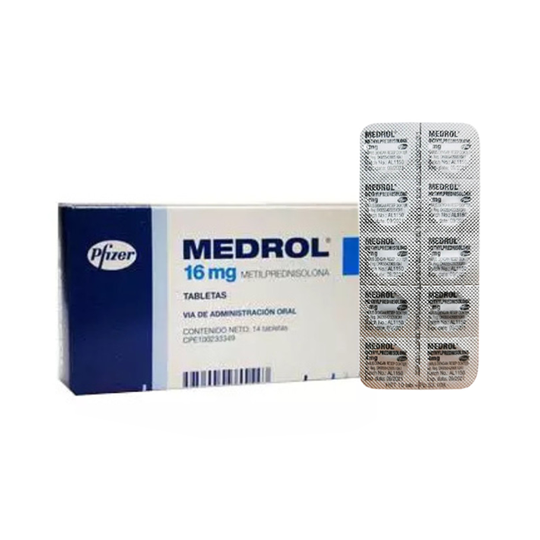 Medrol 16 mg 10 Tablet - Kegunaan, Efek Samping, Dosis dan Aturan Pakai ...