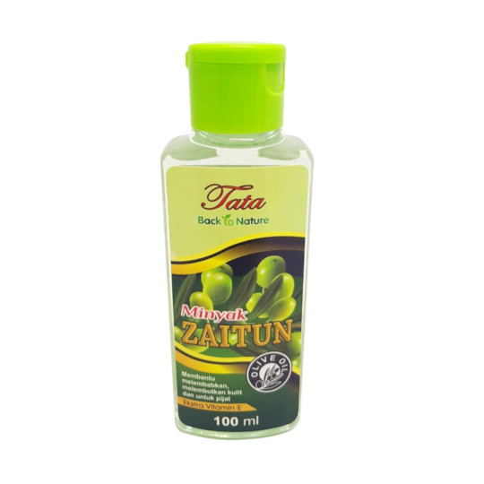 Tata Minyak Zaitun Olive Oil 100 ml - Kegunaan, Efek Samping, Dosis dan Aturan Pakai - Halodoc