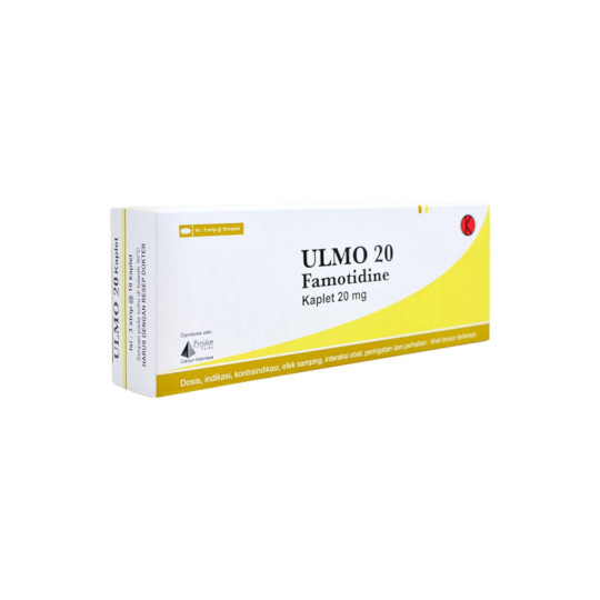 Ulmo 20 mg 10 Kaplet - Kegunaan, Efek Samping, Dosis dan Aturan Pakai ...