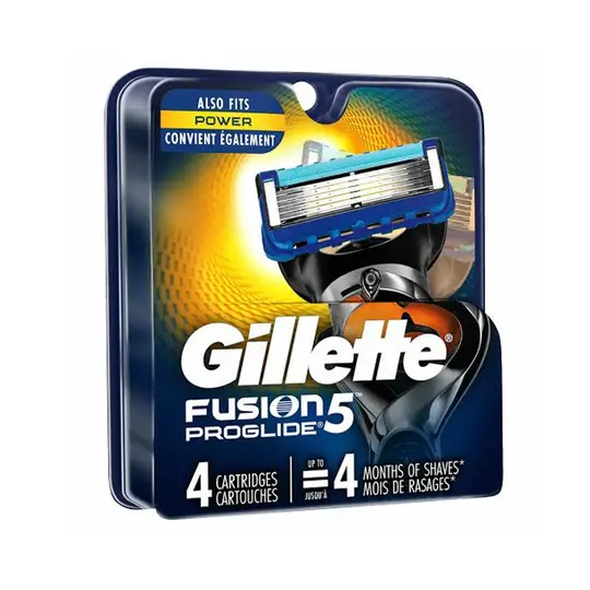 Gillette Fusion Proglide 5 Cartridge 4 Pieces - Kegunaan, Efek Samping ...