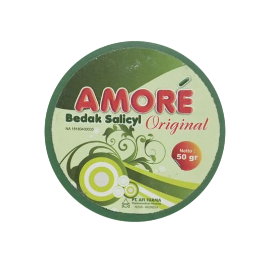 Amore Bedak Salicyl Original 50 g - Kegunaan, Efek Samping, Dosis dan ...