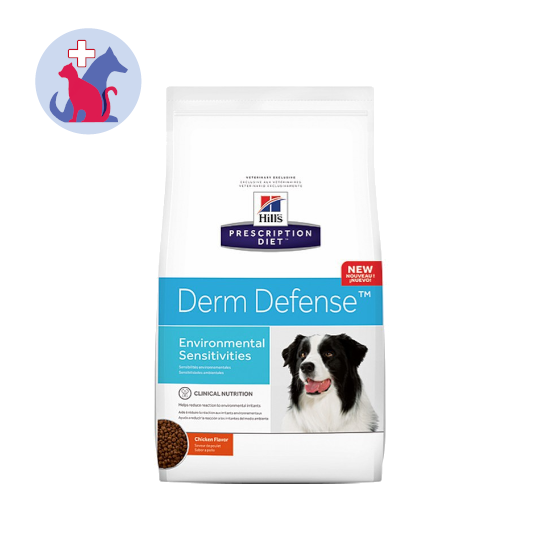 Hills Prescription Diet Derm Defense Chicken Flavour 6.5 kg (14.3 Lbs ...