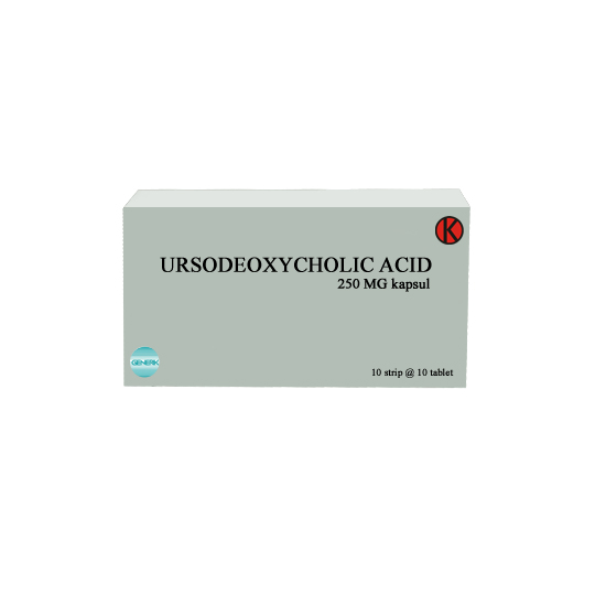 Ursodeoxycholic Acid 250 mg 10 Tablet - Kegunaan, Efek Samping, Dosis ...