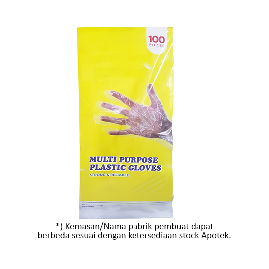 Sarung Tangan Plastik 100 Pieces (Random Brand) - Kegunaan, Efek ...