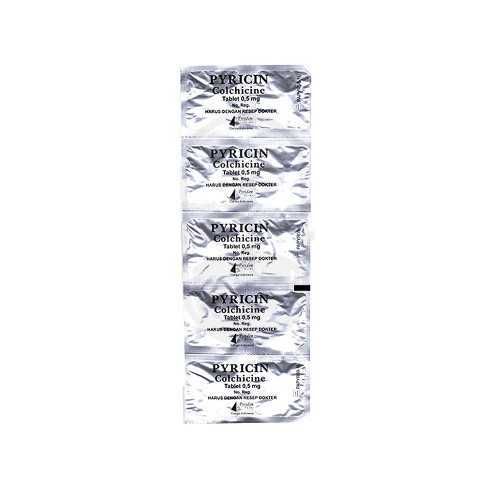 Pyricin 0.5 mg 10 Tablet - Kegunaan, Efek Samping, Dosis dan Aturan ...
