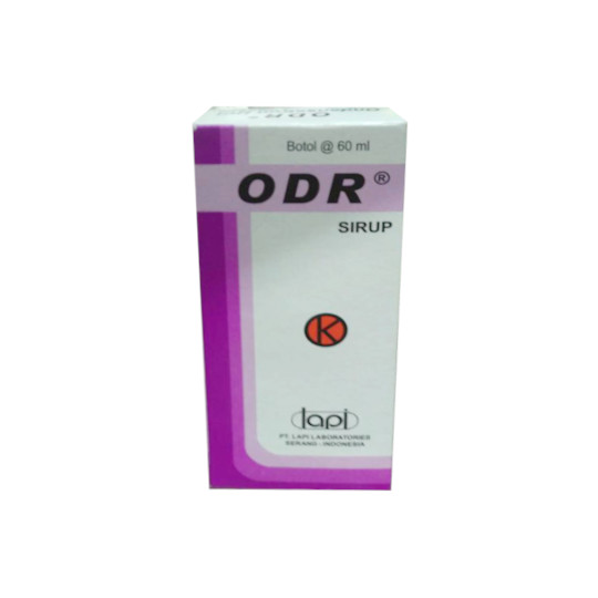 ODR Sirup 60 ml - Kegunaan, Efek Samping, Dosis dan Aturan Pakai - Halodoc