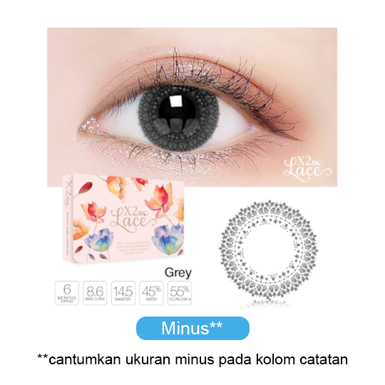 X2 Bio Lace Grey 2 Color Softlens Minus - Kegunaan, Efek Samping, Dosis ...