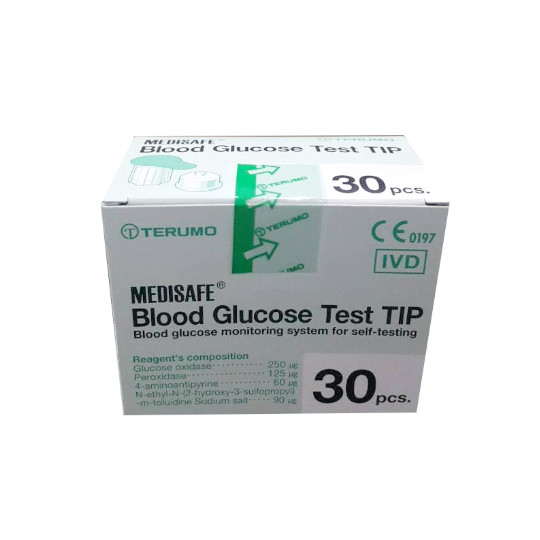 Medisafe Blood Glucose Test Tip 30 Pieces - Kegunaan, Efek Samping ...