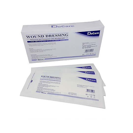 Wound Dressing Waterproof And Transparent With Absorbent Pad 25 Cm ...