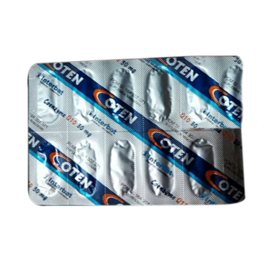 Coten 30 mg 10 Kapsul - Kegunaan, Efek Samping, Dosis dan Aturan Pakai ...