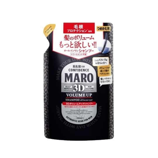 Maro 3D Volume Up Shampoo EX Refill 380 ml - Kegunaan, Efek Samping, Dosis dan Aturan Pakai ...
