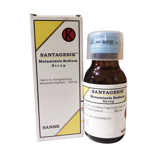 Santagesik Sirup 60 ml - Kegunaan, Efek Samping, Dosis dan Aturan Pakai ...