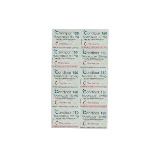 Candipar Kapsul 150 mg - Kegunaan, Efek Samping, Dosis dan Aturan Pakai ...
