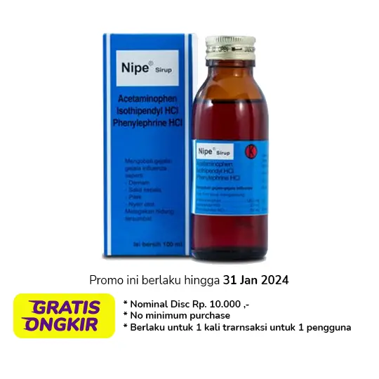 NIPE SIRUP 100 ML - Kegunaan, Efek Samping, Dosis dan Aturan Pakai ...