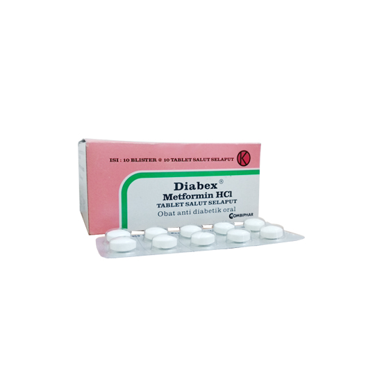 Diabex 500 mg 10 Tablet - Kegunaan, Efek Samping, Dosis dan Aturan ...