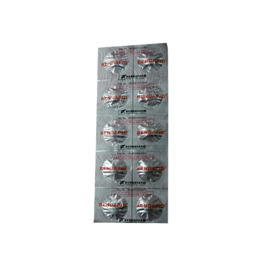 Rendapid 10 mg 10 Tablet - Kegunaan, Efek Samping, Dosis dan Aturan ...