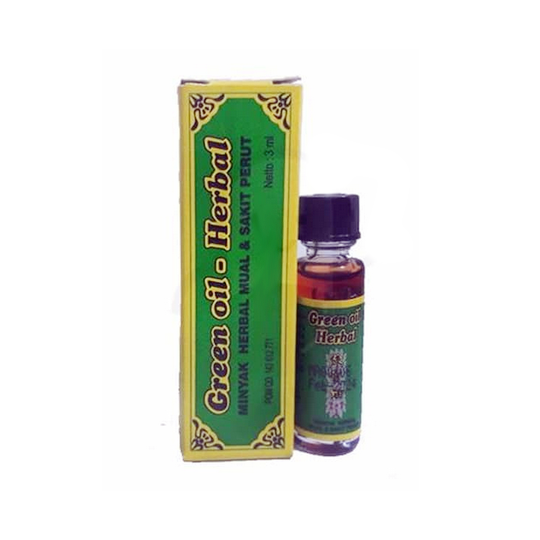 Green Oil Herbal 3 ml - Kegunaan, Efek Samping, Dosis dan Aturan Pakai ...